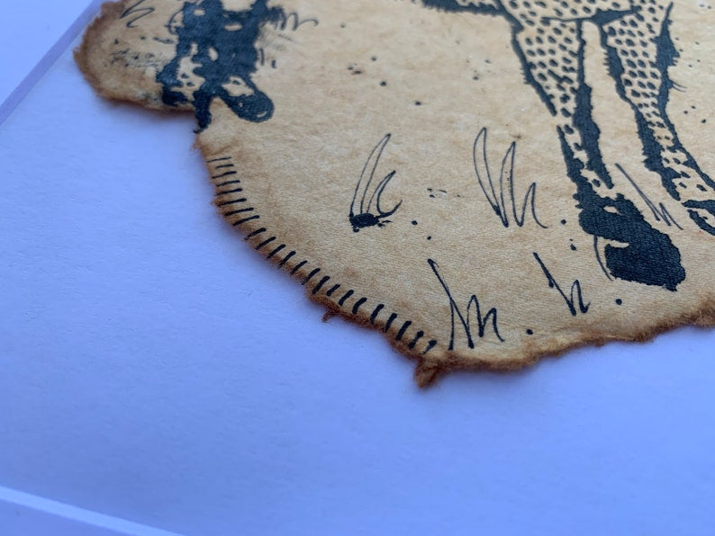 Golden Moon Kissy Face Donkey - Original Painting & Print – Rebecca ...